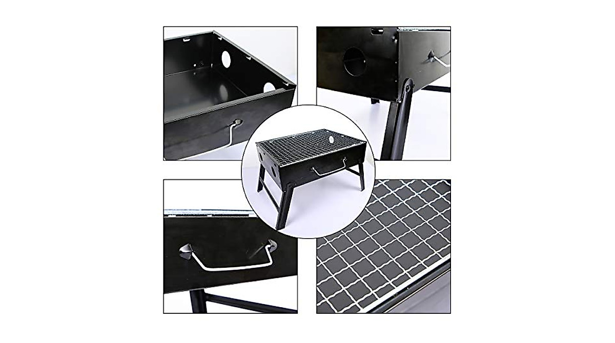 Portable Foldable BBQ Grill - Perfect for Outdoor Fun