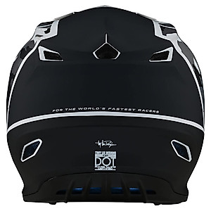 Troy Lee Designs GP Anarchy Adult Offroad Motocross Dirt Bike ATV Powersports Racing Full Face Helmets Lightweight Ventilated Youth GP Helmet; NOVA CAMO White MD