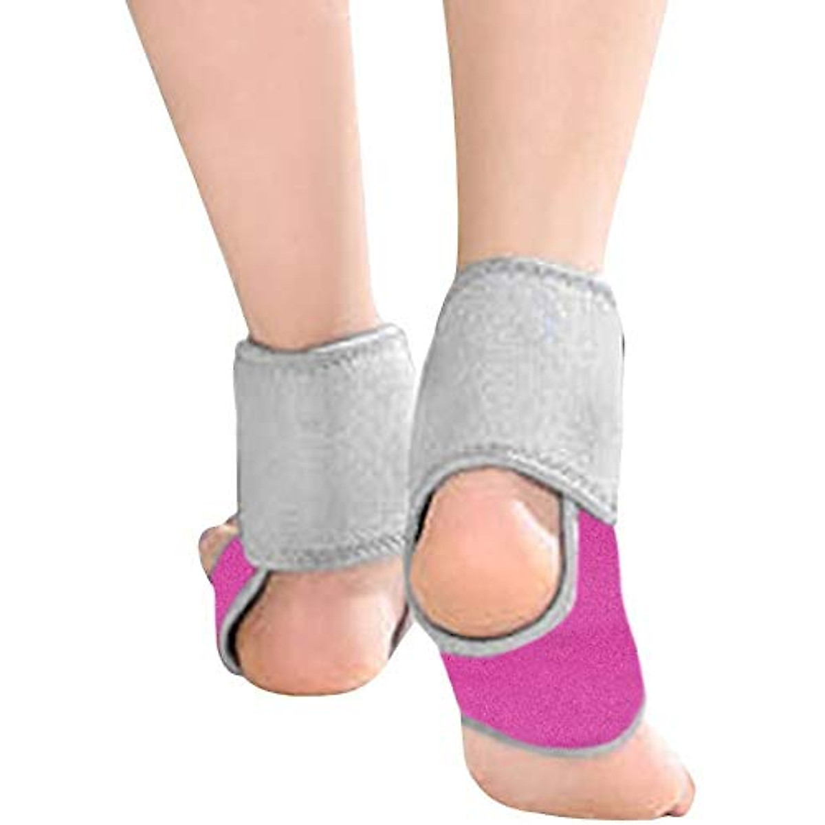 Kids Children Compression Ankle Brace Support Sleeve Adjustable Foot Stabilizer Ankle Guard Pads for Arthritic Pain Relief & Injury Rehabilitation, Elastic Ankle Protector for Sports, 1 Pair