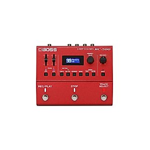 BOSS RC-500 Dual-Track Loop Station – Advanced two-track looper with premium sound quality, Loop FX, 99 phrase memories, 57 rhythms, and MIDI control support