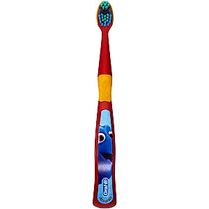 Oral-B Kids Pixar Toothbrush, Children 3+, Extra Soft (Characters Vary) - Pack of 2