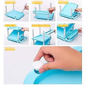 xiaofeng214 Shoe Rack Multi-Layer Storage Special Price Simple Shoe Cabinet, economical Simple Modern Multi-Functional Assembly Living Room Plastic Household (Color : Mo Green)