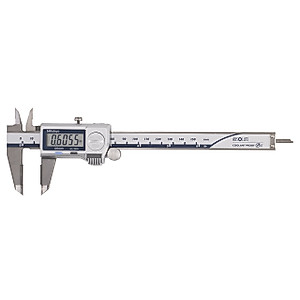 Mitutoyo 500-731-20 Digimatic Caliper, 0-6", IP67 Coolant Proof, 0005"/0.01 mm, Carbide OD, No Output