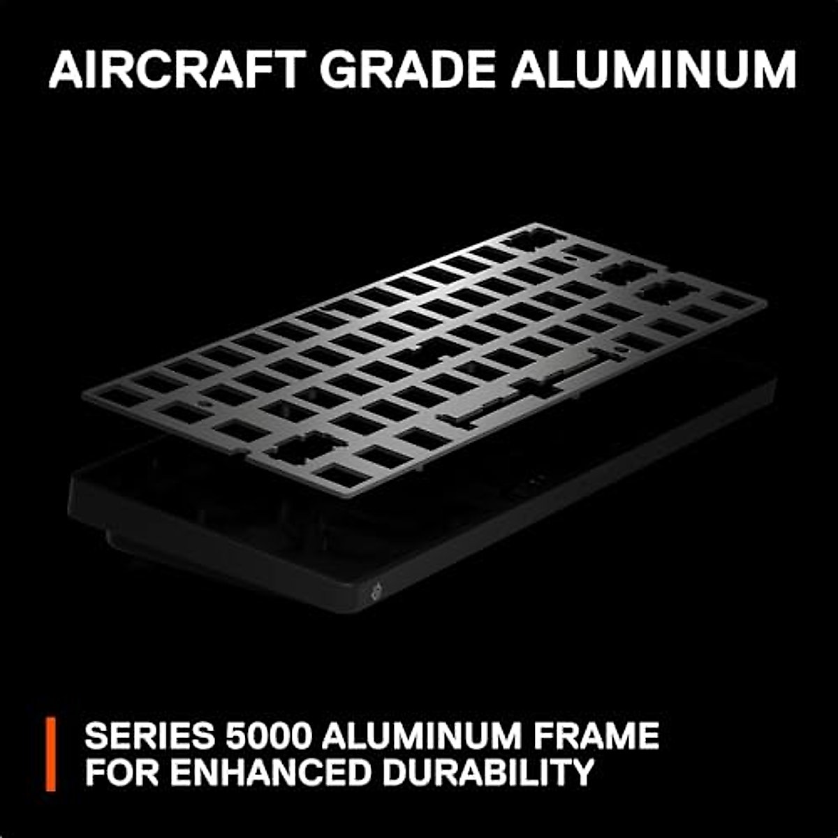 SteelSeries Apex Pro Mini Wireless HyperMagnetic Gaming Keyboard – Compact 60% Form Factor - Adjustable Actuation - RGB – PBT Keycaps- Bluetooth – 2.4GHz - USB-C