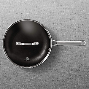 Calphalon Classic 10-Inch Omelette Fry Pan with Cover, Black
