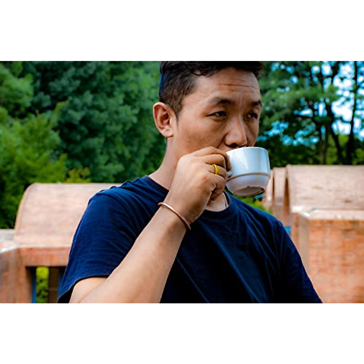 Tibetan Hand Crafted Copper Bracelet from Nepal (11)