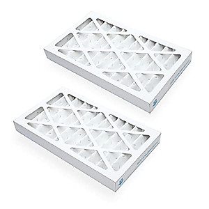 POWERTEC 75040 5 Micron Outer Filter for POWERTEC AF4000, AF4001/ WEN 3410/ Shop Fox W1830 Air Filtration System, 2pk, Air Filtration Systems Woodworking for Shop Dust Collectors, Workshop and Garage