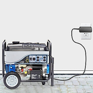 HKY 12V AC Adapter Compatible with Westinghouse WGen7500 Briggs and Stratton 705927 Battery Charger B4177GS 705927 Float Snapper Troy-Bilt Compressor Genera c Generator Float Trickle Power Cord