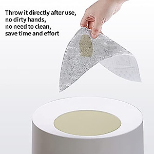 KEEPOW 20 Pack Disposable Mop Pads Fit for Roborock S7 S7+ Vacuum Cleaner