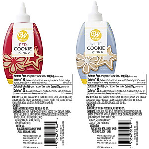 Wilton Red and White Cookie Decorating Set, 6-Piece
