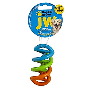 JW Pet Company Dogs iN Action Dog Toy, Small (Colors Vary), multicolor (43144)