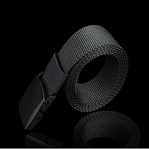 Sapraisee Tactical Belts Mens Nylon Belt Military Belt for men Web Canvas Belt Extended Size Women's Non Metal Plastic Buckle