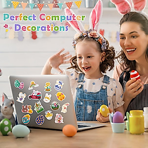 OHOME Easter Stickers | 120 PCS for Kids - Egg Stuffers, Vinyl Games Crafts Activities Party Favors - Basket Stuffers - Gifts for Boys Girls