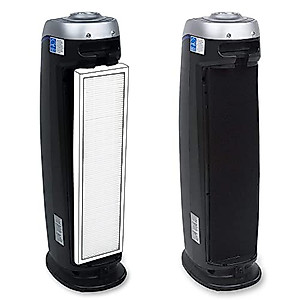 Breathe Naturally 2 Pack FLT5000 True HEPA Filter C Replacement with 8 Pack Activated Carbon Pre-Filters Compatible with AC5000 AC5000E AC5250PT AC5350B AC5350BCA AC5350W AC5300B Series Air Purifiers