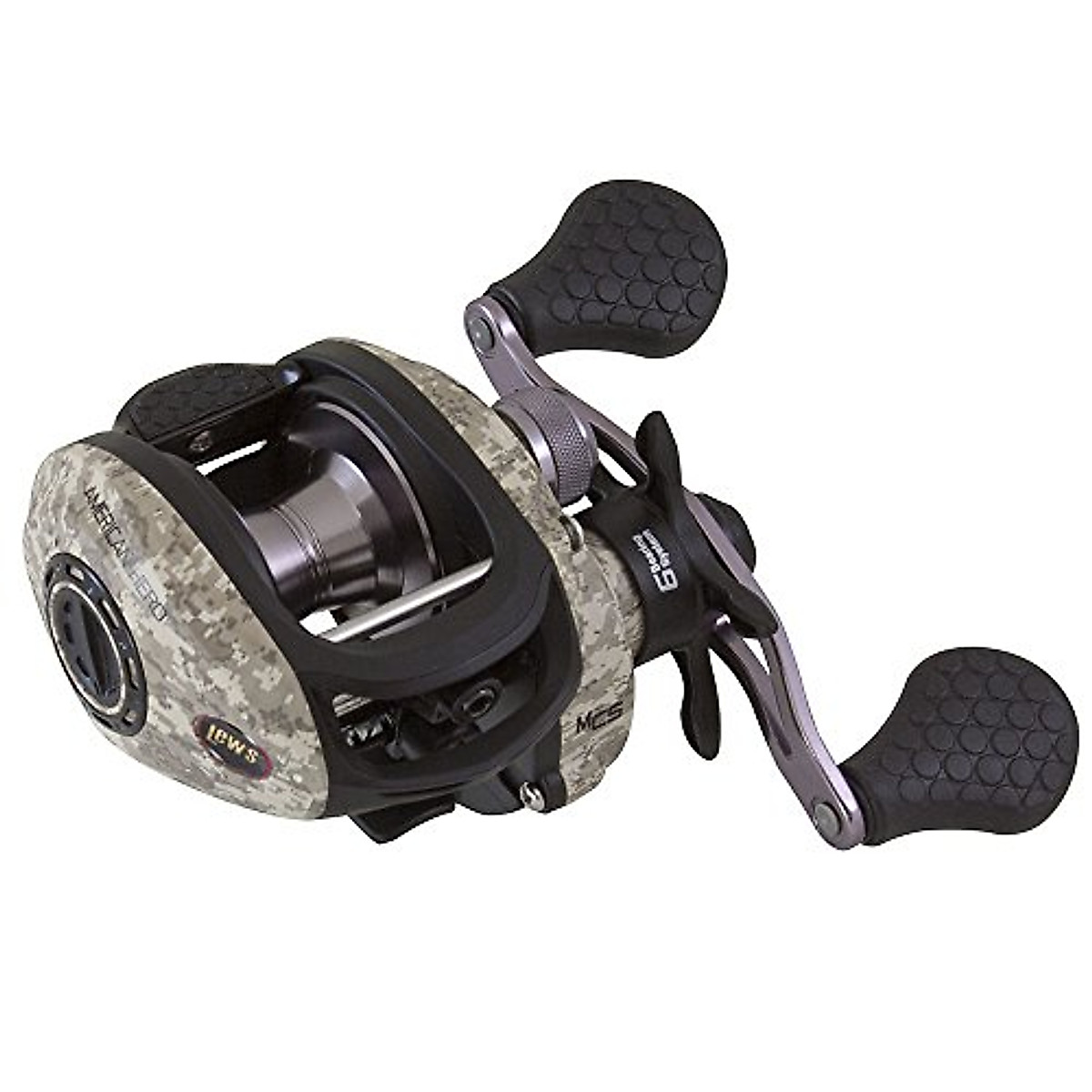 Lew's American Hero Camo 7.1:1 Right Hand Baitcast Reel