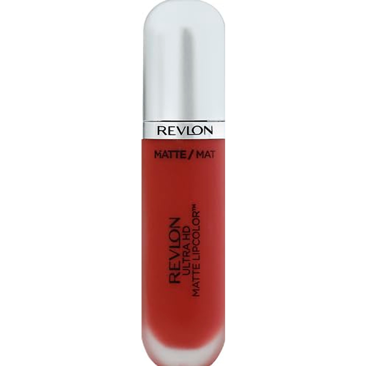 REVLON Ultra HD Matte Lipcolor, Velvety Lightweight Matte Liquid Lipstick in Nude/Brown, Kisses (655), 0.2 oz