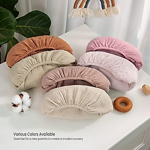Muslin Changing Pad Covers & Muslin Bassinet Sheets