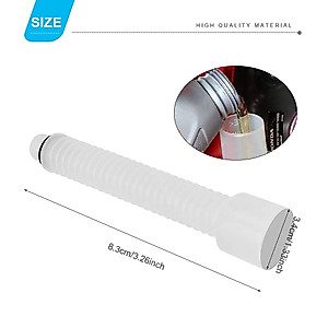 Portable Oil Change Funnel Refueling Pipe Plastic Fit for Honda Generator EU1000i, EU3000i Handi, SD2000i,EB2800i, EG2800i