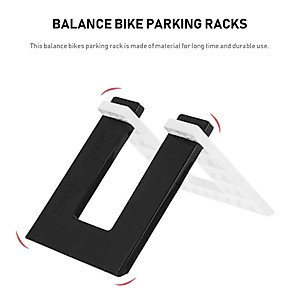 BESPORTBLE 2pcs Bikes Bicycle Floor Parking Rack Bike Standing Organizer Adjustable Bicycle Park Stand for Mountain Bikes Road Bikes Kids Bikes Stopper
