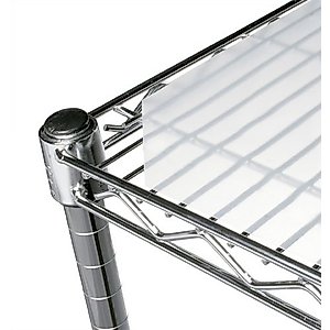 Shelving Inc. 24" x 72" Translucent Wire Shelf Liner - 4 Pack