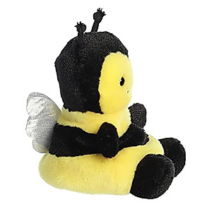 Aurora® Adorable Palm Pals™ Queeny Bee™ Stuffed Animal - Pocket-Sized Play - Collectable Fun - Yellow 5 Inches
