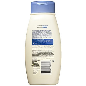 Aveeno Active Naturals Skin Relief Body Wash, Fragrance Free, 12 Ounce (Pack of 3)