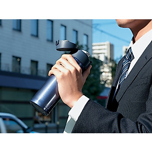 Zojirushi Stainless Steel Mug, 16oz, Smoky Blue