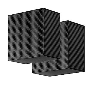 2 Pack Aquarium Cube Filter, Activated Carbon Aquarium ​for Ponds,Fish Tank,Stock Tank for Horses,4X4X2 Inch，eco Aquarium Water Purifier Cube.