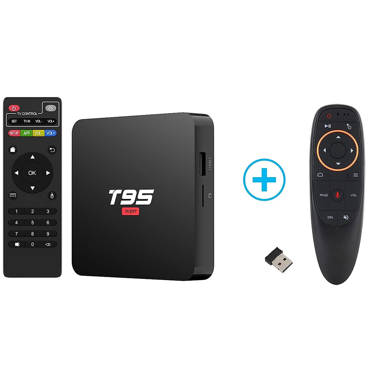 BL Android TV Box T95 Super Android 10.0 TV Box with Air Mouse Remote ControlVoice Remote