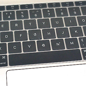 Se7enline compatible with M1 A2337/A2179 MacBook Air 13 inch Keyboard Cover 2018/2019/2020/2021/2022/2023/2024. Silicone Skin Protector for MacBook Air 13-inch Touch ID US Layout, Frost Transparent