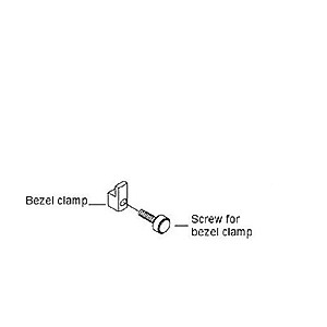 Dial Caliper Washer Bezel Clamp With Screw