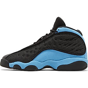 Jordan Big Kid's 13 Retro Black/University Blue-White (884129 041) - 4.5