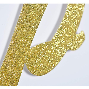 Drop Your Panties Glitter Gold Banner, Lingerie Shower Banner, Bachelorette Party Decorations (Gold)