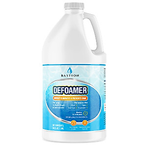 Hot Tub Defoamer - Pool, Fountain, & Spa - Antifoam Concentrate - Silicone Emulsion - Quickly Removes & Prevents Foam in Water - Eco Friendly & Safe Formula - No Harsh Chemicals - 1/2 Gallon (64 oz.)