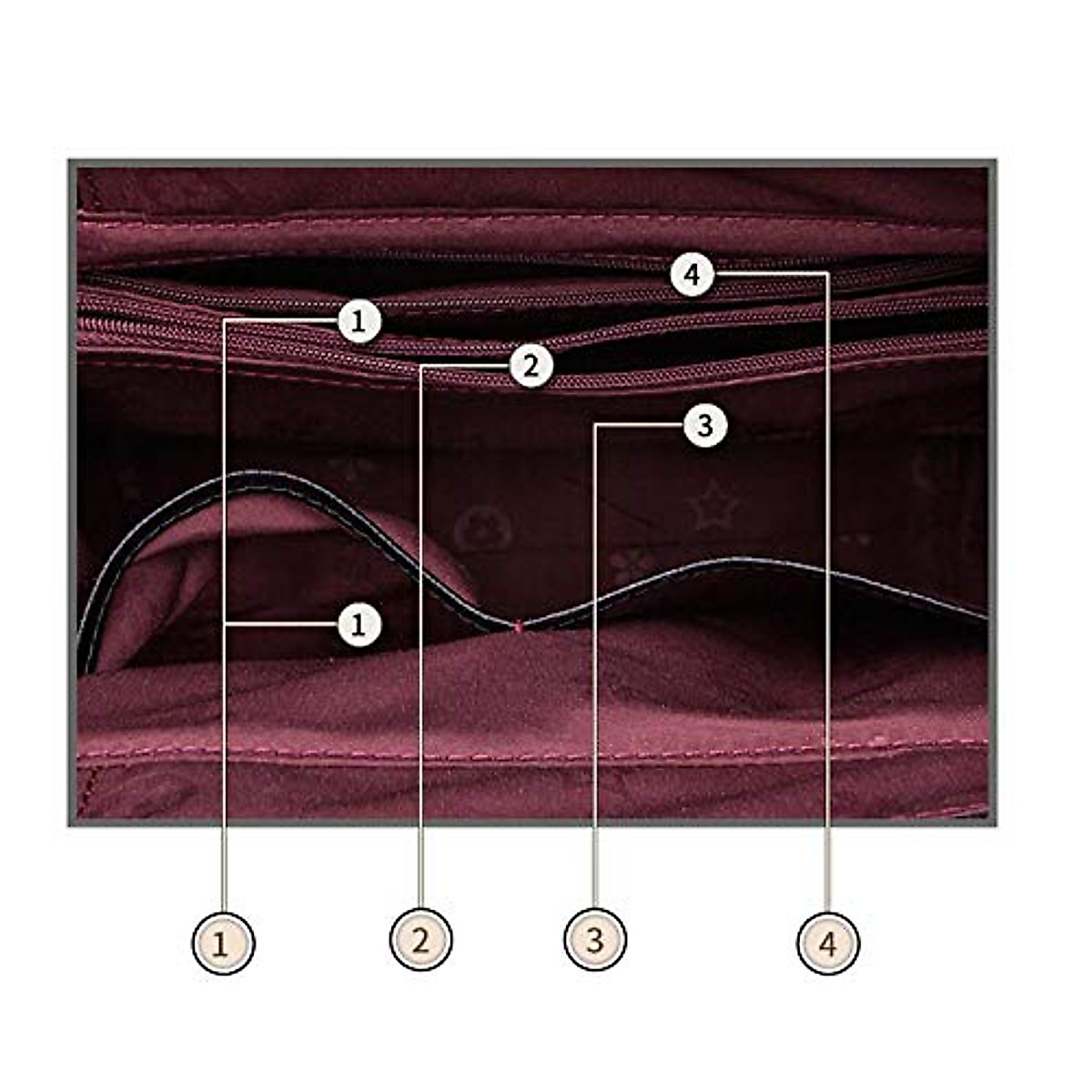 Ladies Leather Handbag Wallet Designer Tote Bag Top Tote Bag Daily Work Travel