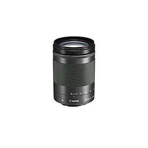 Canon Cameras US EF-M 18-150IS STM Lens 18-150mm f/3.5-6.3 II Fixed Zoom Camera Lens, Black