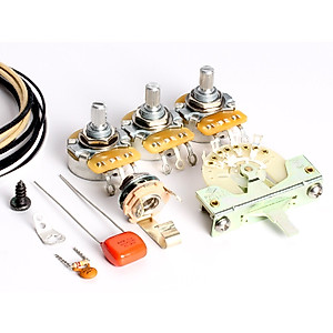 ToneShaper Guitar Wiring Kit, For Fender Stratocaster, SSS1 (Blender Wiring)