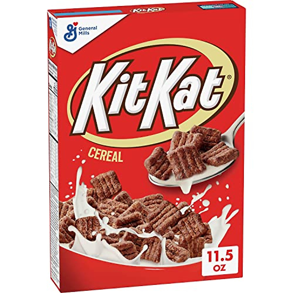 KIT KAT Chocolatey Cereal, Breakfast Cereal Made with Whole Grain, 11.5 oz