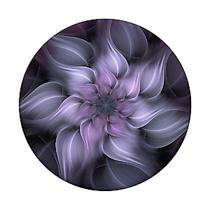 Cell Phone Button Pop Out Holder Cute Purple Galaxy Flower PopSockets Adhesive PopGrip