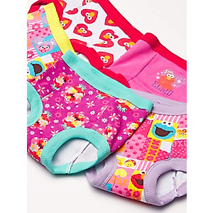 Sesame Street Unisex Baby With Elmo, Cookie Monster And Big Bird Includes Stickers Success Chart Sizes 18m, 2t, 3t, 4t Potty Training Pants Multipack, 10-pack Training Pant_b, 3T US