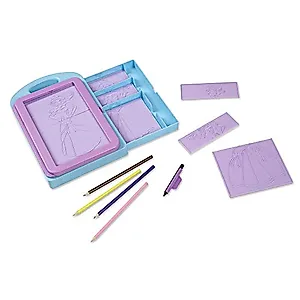 Melissa & Doug Fashion Design Art Activity Kit & Princess Design Activity Kit