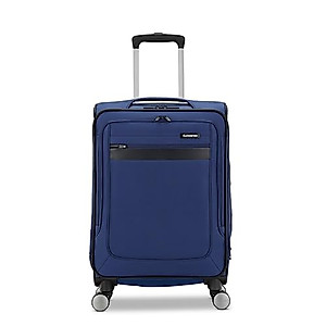 Samsonite Ascella 3.0 Softside Expandable Luggage, Sapphire Blue, CO EXP Spinner