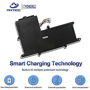 ANTIEE FO02XL L97355-005 L97353-2D1 Laptop Battery for HP Chromebook 11A 11A-NA 11A-NA0001NI 11A-NA0002NI 11A-NA0002MU 11A-NA0010NR 11A-NA0030NR 11A-NA0500SA 11A-NA0800NO 11A-NA0200ND TPN-DB0A 37.6Wh