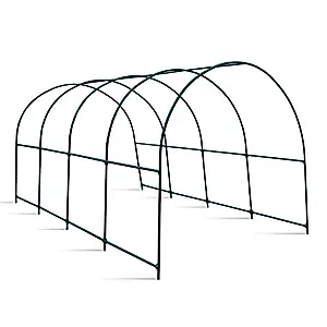 YardGrow Large Garden Support Arch Frame Climbing Plant Arch Arbor for Various Climbing Plant Roses Vines Birthday Wedding Party Decoration Pergola Frame (16' x 7' x 7')