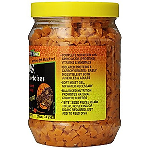 Nature Zone Bites for Tortoises, Soft Moist Food, 24 oz