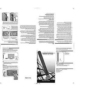 Clear TV Key Clear TV Digital Indoor Antenna HD TV Free TV Digital Receive Satellite TV Indoor Antenna Ditch Cable As Seen on TV