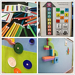 Adhoklop 1248 Pcs (624 Pairs) Dots with Adhesive 0.59 Inch Diameter Hook and Loop Nylon Sticky Back Coins, Adhesive Strips Fastener Round Tapes for School Classroom Teacher Supplies (White)