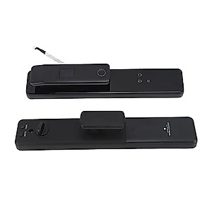 Smart Entry Lock with Fingerprint Password IC Card Mechanical Key Mobile Phone Unlock Keyless Electronic Lock for Home Door