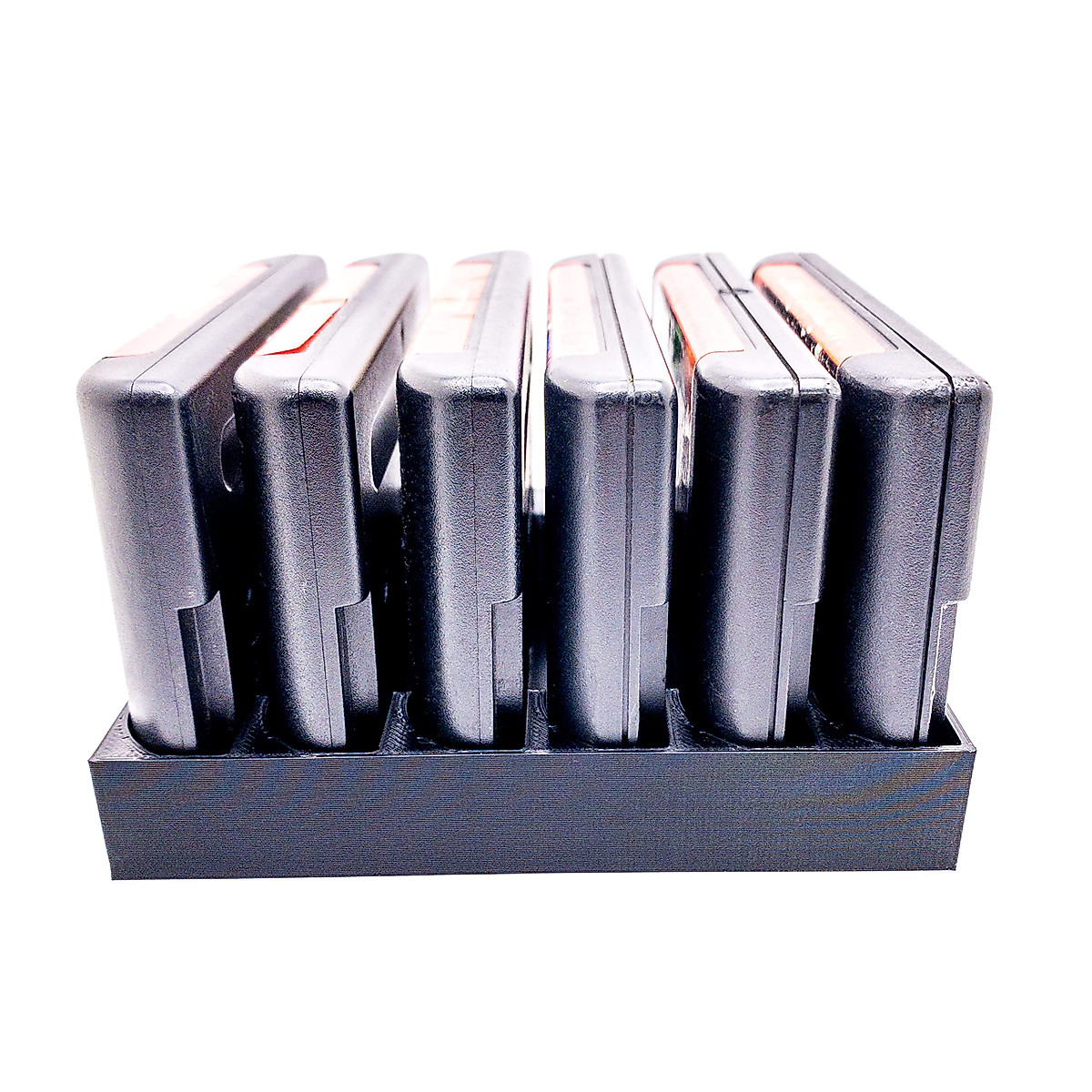 Game Cartridge Holder for Sega Genesis - Tray Holds 6 Games - Mega Drive Display