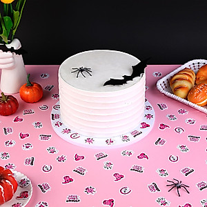 Balterever Western Cowgirl Halloween Bachelorette Party Decorations Halloween Let's Go Ghouls Confetti Halloween Boo Bachelorette Table Scatter Decorations for Bridal Shower Wedding Engagement Party